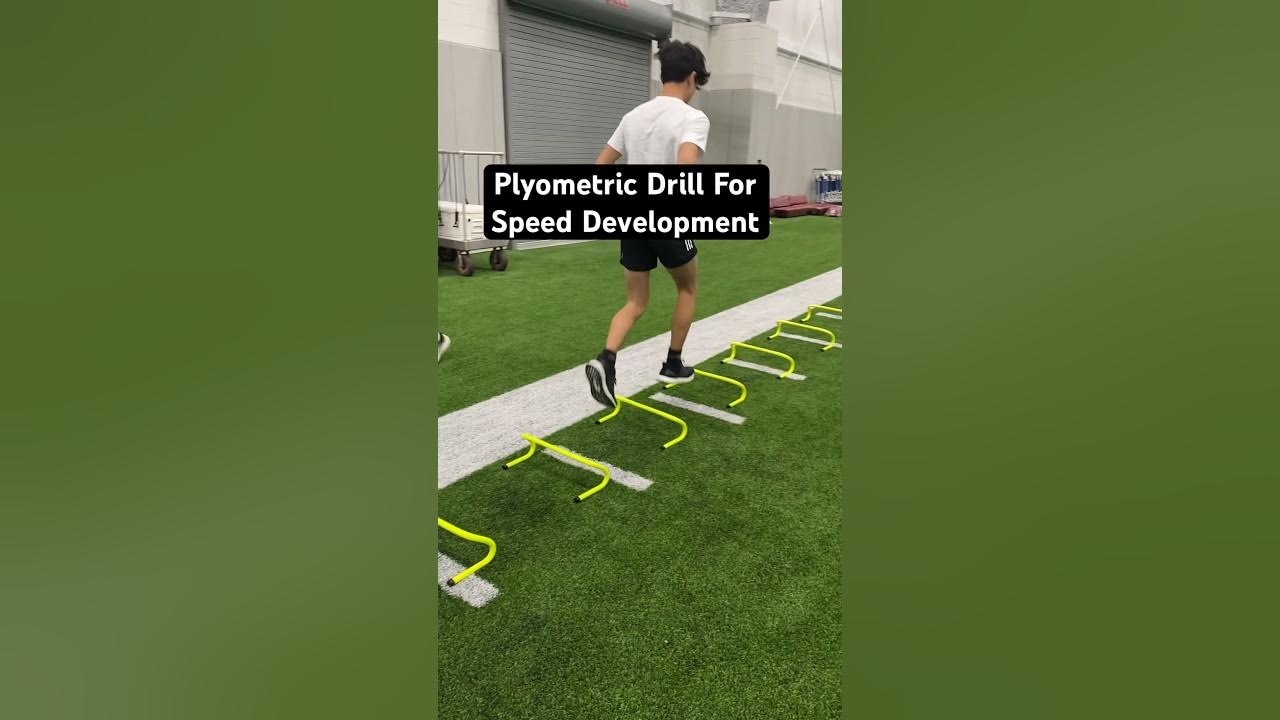 Plyometric Drill For Speed Development. Helps Teach Bouncing Off The ...