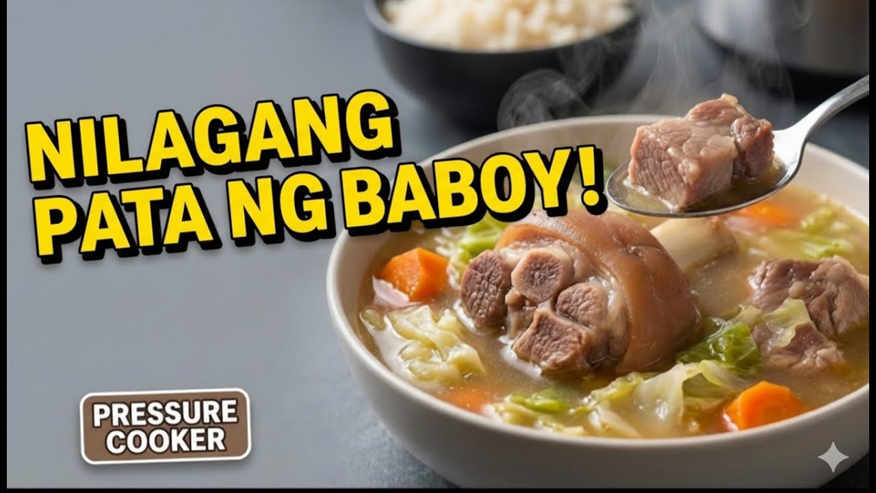 This Boiled Pork Hock Soup Is So Tender! (Nilagang Pata ng Baboy) - YouTube