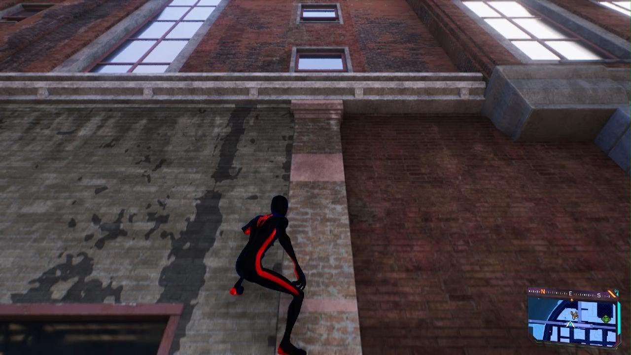 Miles chilling in Spider-Man 2 - YouTube