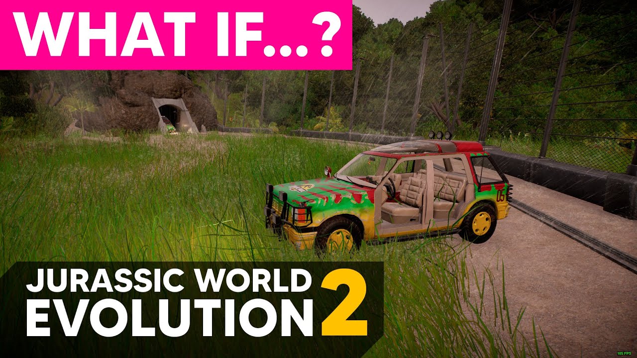 😱 ZONA ANTIGUA DEL PARQUE (1993) | WHAT IF...? JURASSIC WORLD #2 | JWE 2 - YouTube