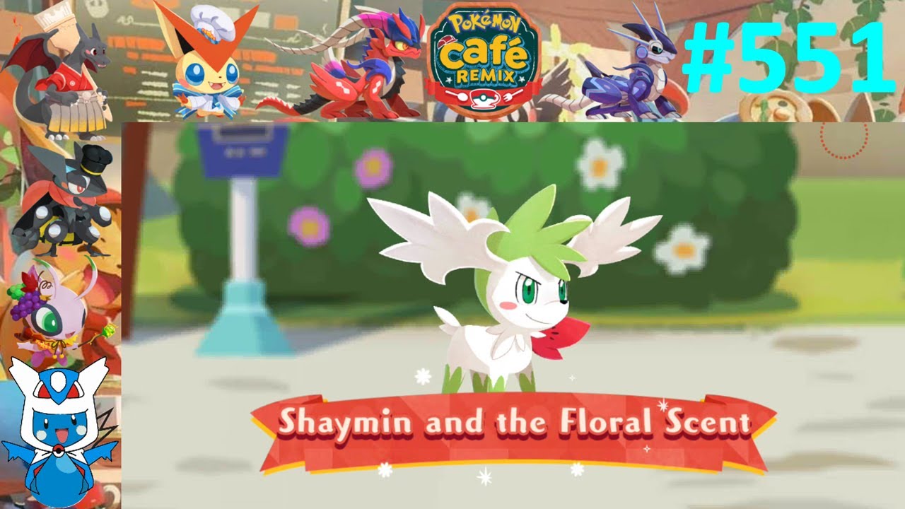 Let's Play Pokemon Cafe ReMix: Part 551 - Shaymin Takes Flight - YouTube