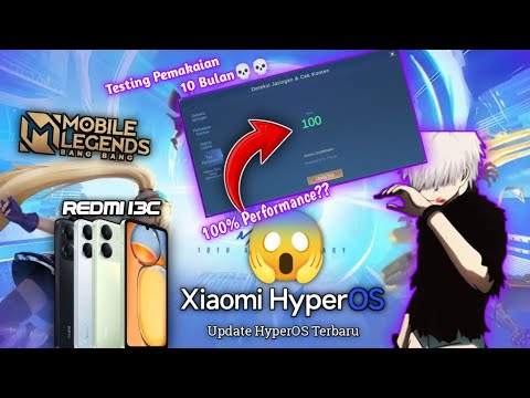 Redmi 13C Hyper OS Test Mobile Legend Terbaru Apakah Masih Recommend ...
