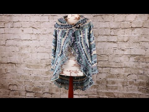Kreisjacke Wirbelwind häkeln