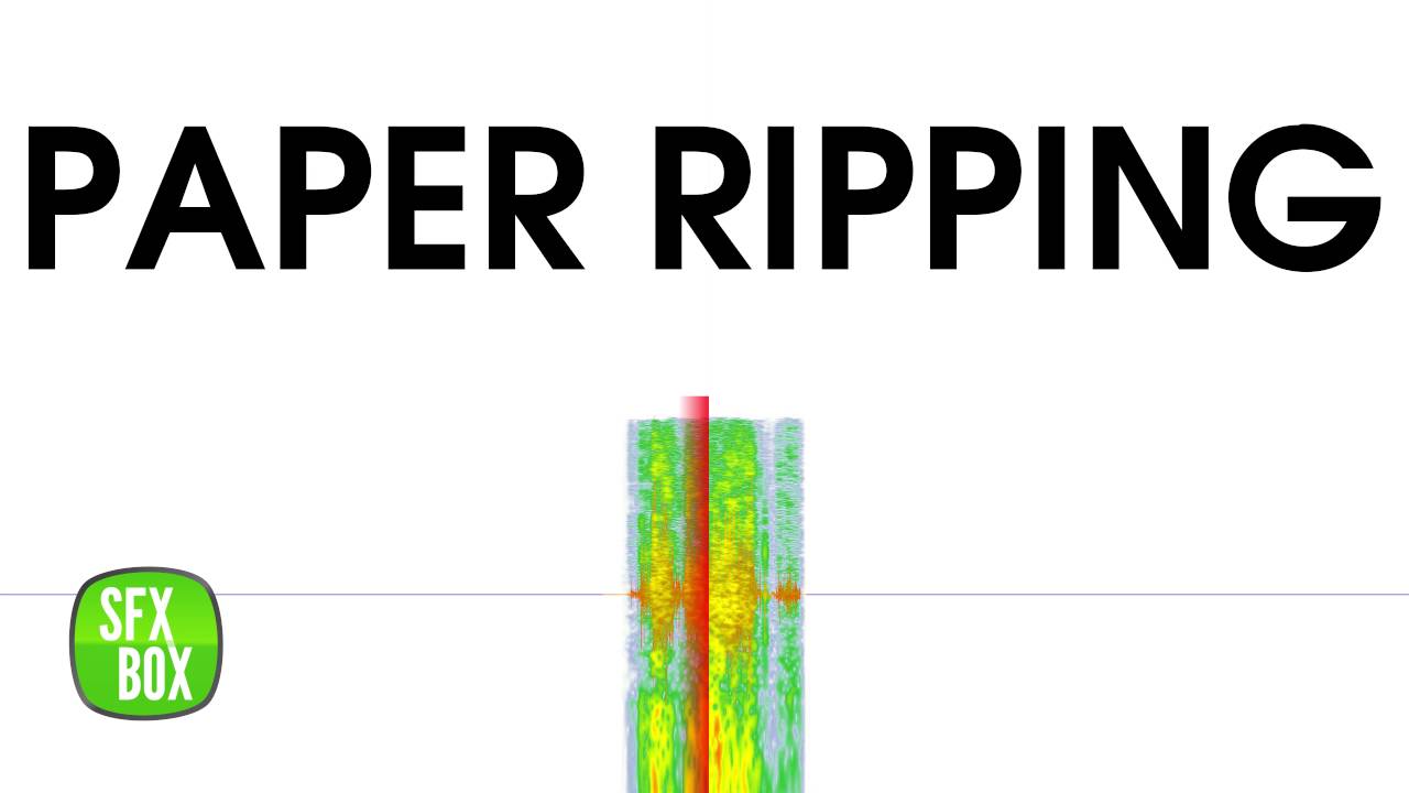 Paper Ripping Sound Effect - YouTube