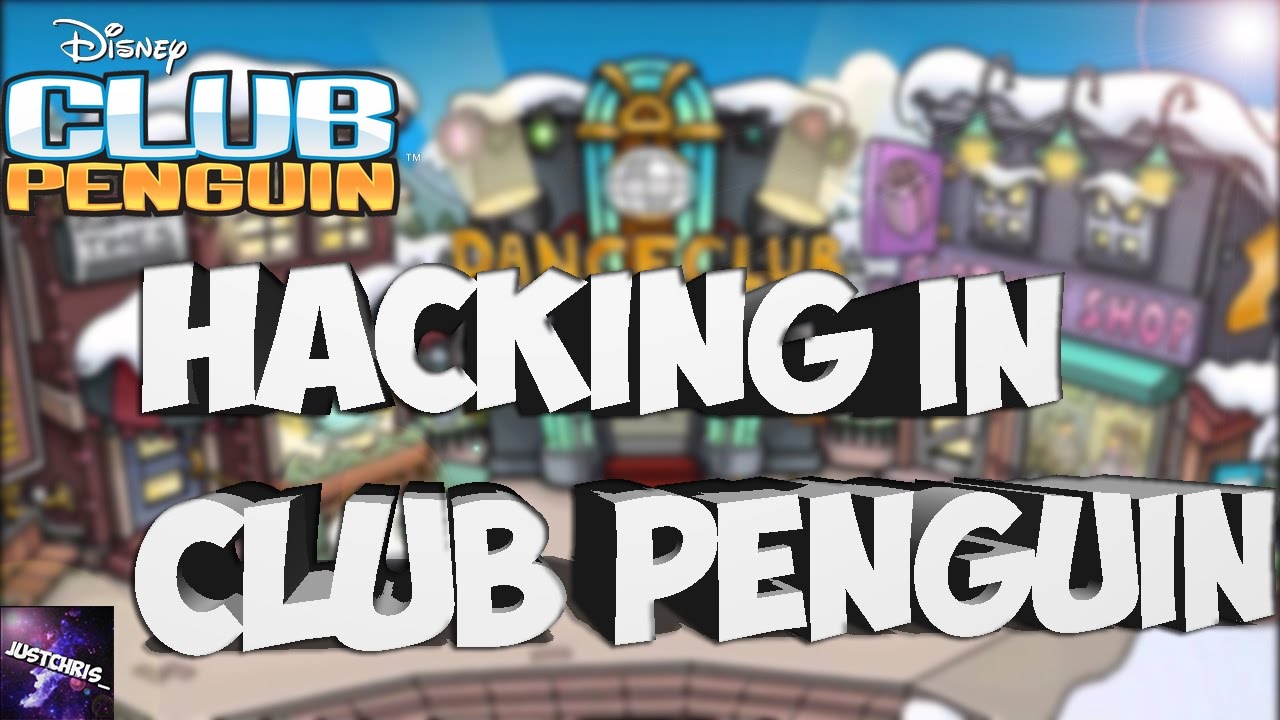 HACKING IN CLUB PENGUIN!! - YouTube