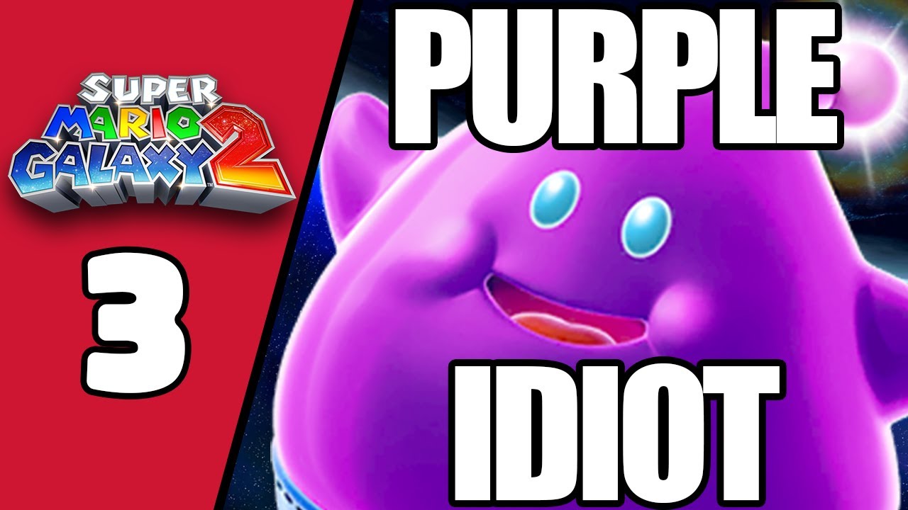 Super Mario Galaxy Stars Purple