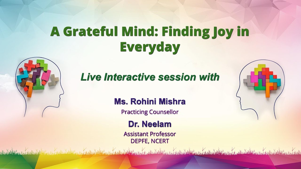 Sahyog : A Grateful Mind: Finding Joy in Everyday - YouTube