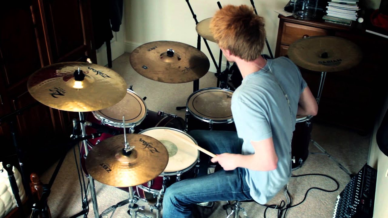 Uprising - MUSE Drum Cover (with Mics) - YouTube