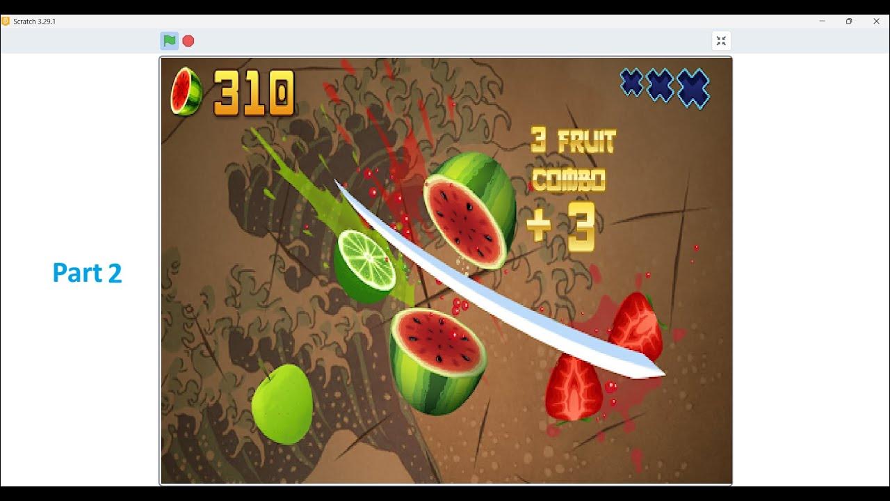 How to make fruit ninja in scratch (part 2) - YouTube