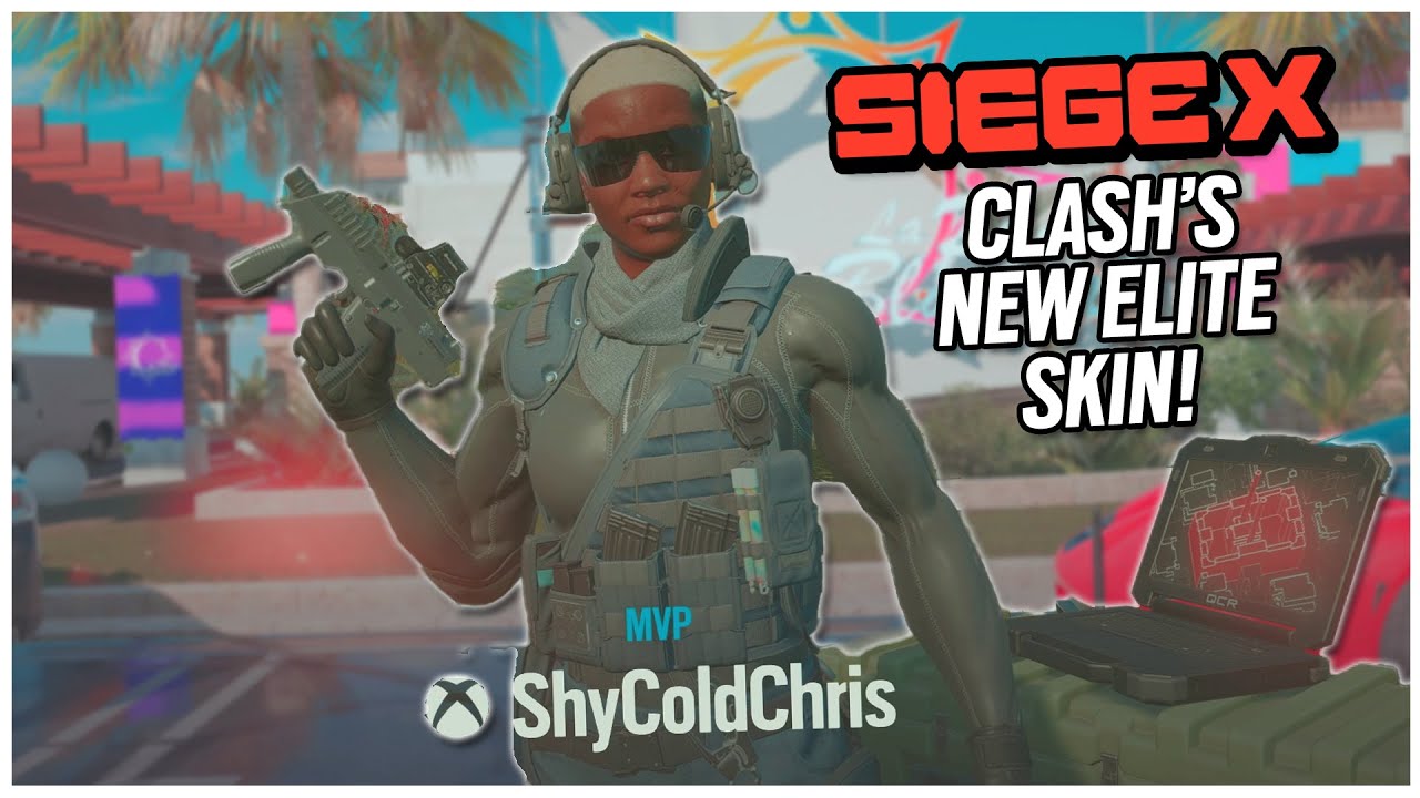 CLASH'S NEW ELITE SKIN! | Rainbow Six Siege X - YouTube