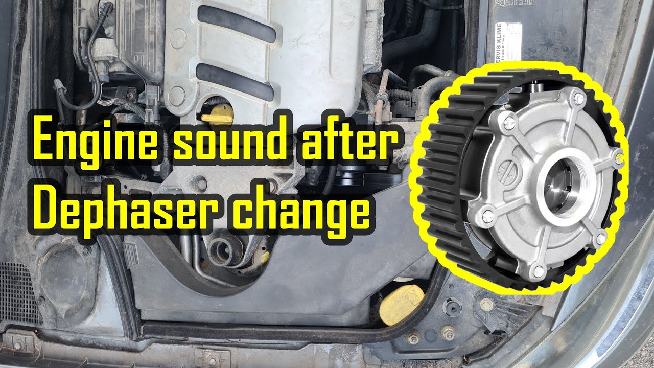 Engine sound after dephaser pulley change on Renault Laguna 2 2005 ...