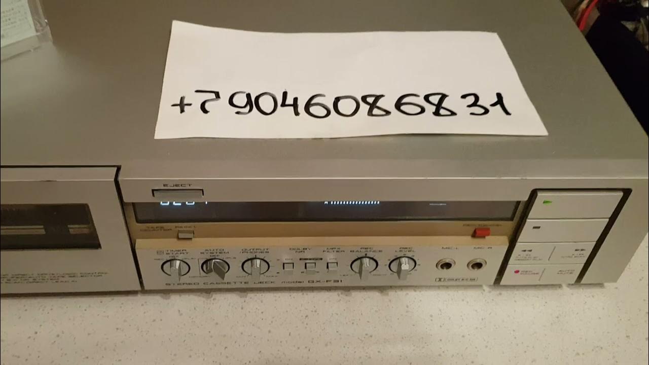 AKAI GX-F31 89046086831 - YouTube