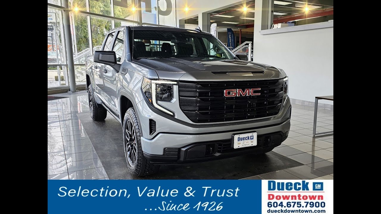 NEW 2023 GMC SIERRA 1500 PRO 4WD. 23CK9168. Vancouver BC, Dueck ...