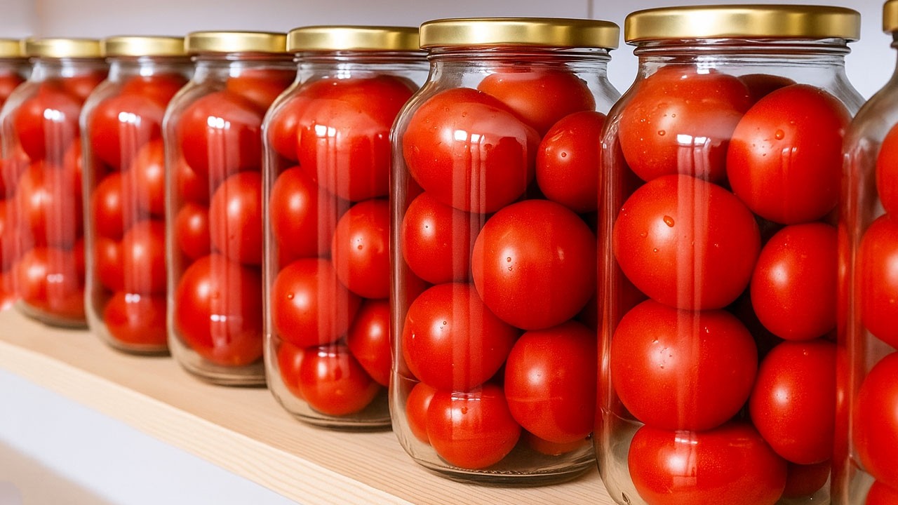 How to Store Tomatoes For 1 Year Without Spoilage|Clever Tricks - YouTube
