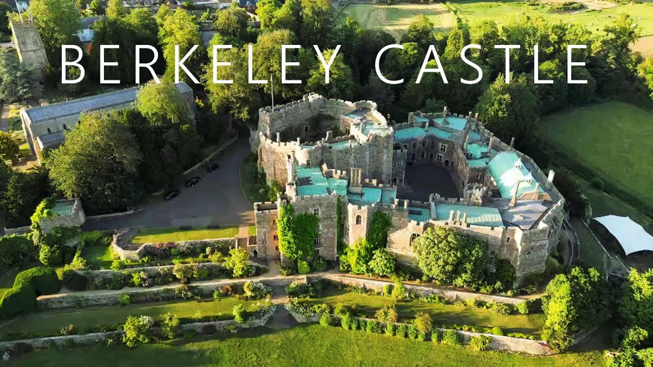Berkeley Castle - Gloucestershire - 4K HD Cinematic Drone Video - YouTube