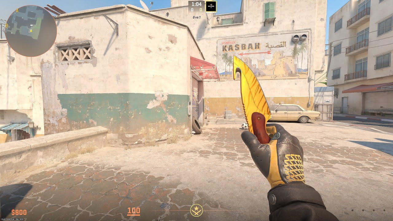 Counter Strike 2 Gut Knife Tiger Tooth - Driver Gloves Overtake Combo ...