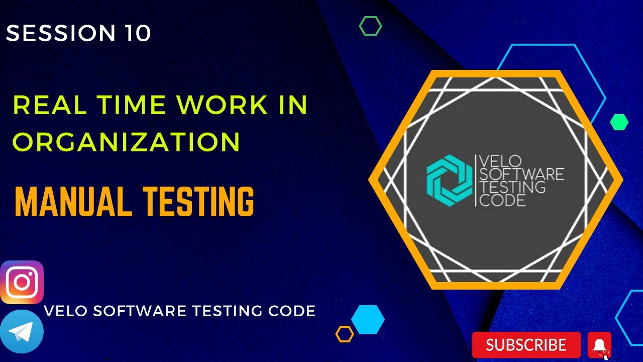 part10 Software Testing Real Time Manual Testing Automation part10-software-testing-real-time-manual-testing-automation