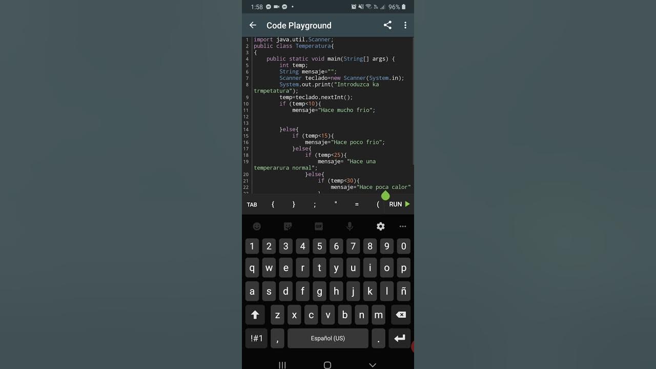Programa Temperatura Java - YouTube