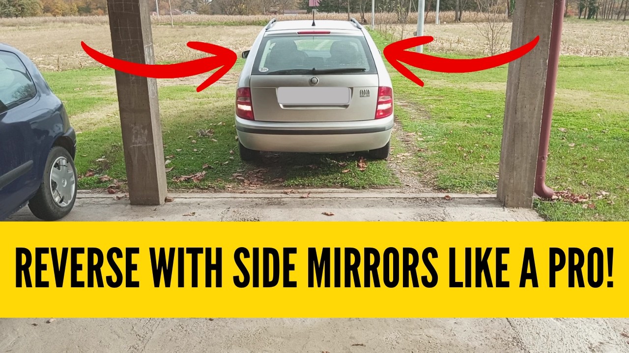 How To Use Side Mirrors When Reversing A Car? - YouTube