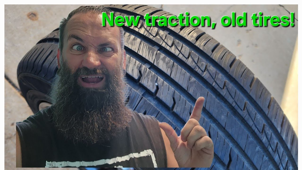 How to sipe car tires using an "IDEAL" tire groover. - YouTube