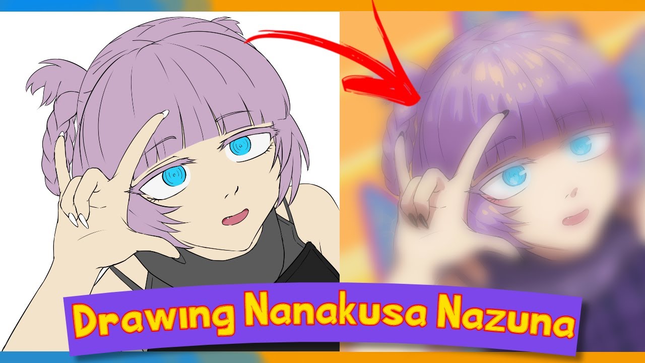 Nazuna Yofukashi no Uta | Drawing Anime Characters - YouTube