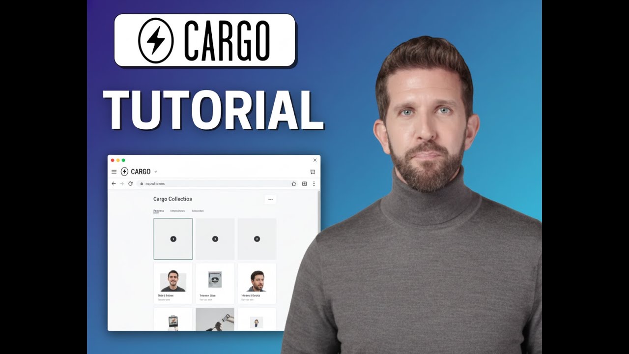 Cargo Collective Tutorial für Anfänger Portfolio Website - YouTube