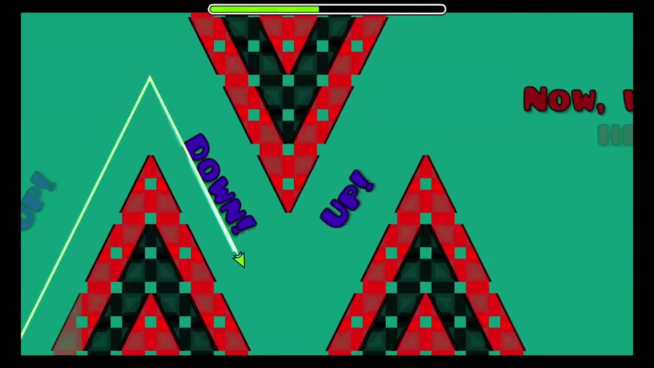 Geometry Dash pero juego niveles de flecha 2 - YouTube