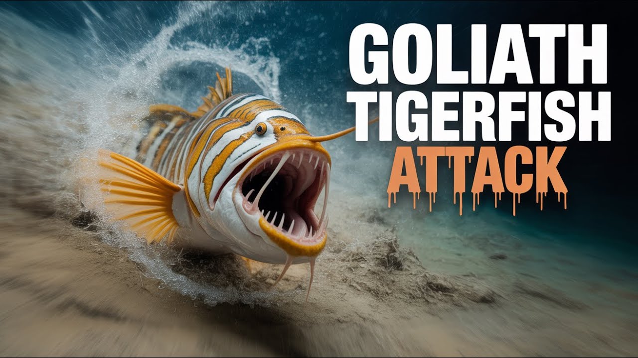 Meet the Goliath Tigerfish: Africa’s tiger fish River Beast - YouTube