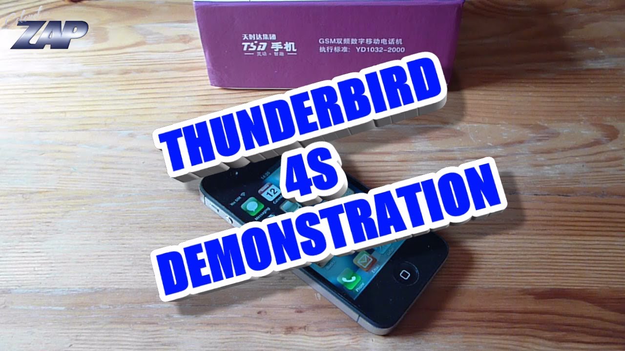 Thunderbird 4S Retina Review - MT6575 - Best iPhone Clone? Like ...