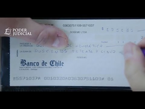 Noticiero Judicial: Fallo ordena indemnización por cobro de cheque ...