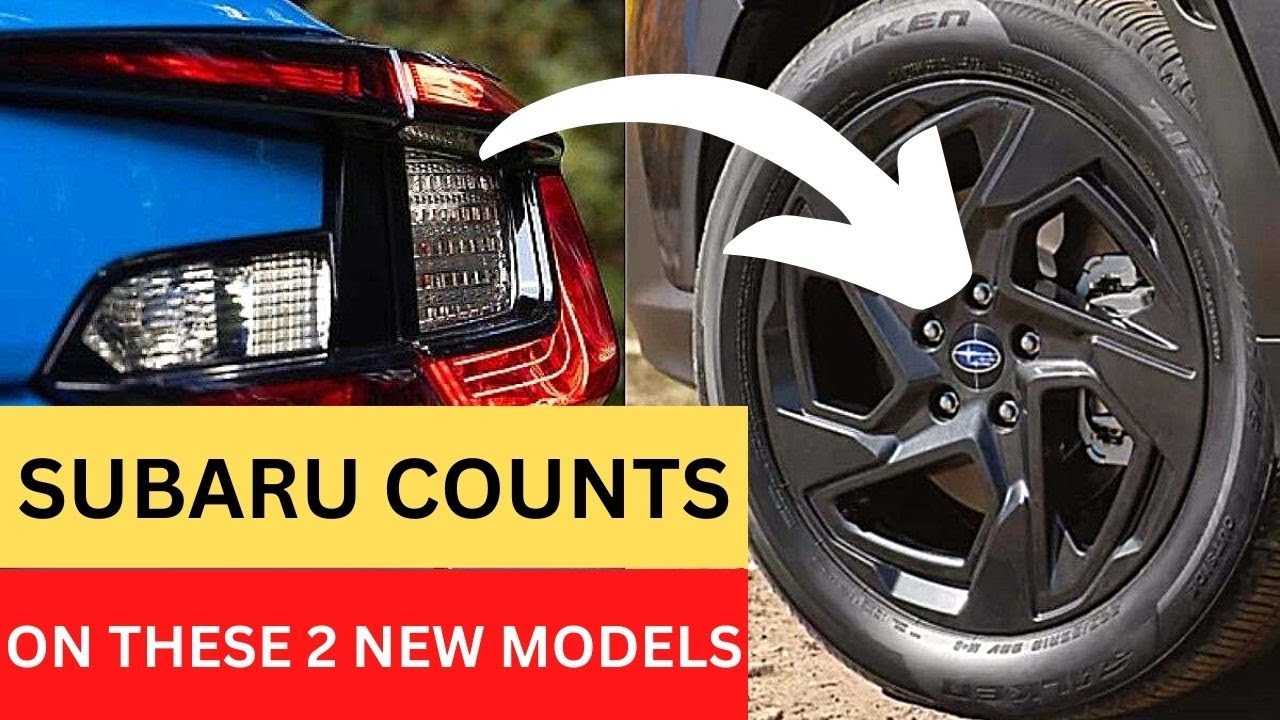 SUBARU's Make-or-Break Moment: 2 New Models To Save the Day - YouTube