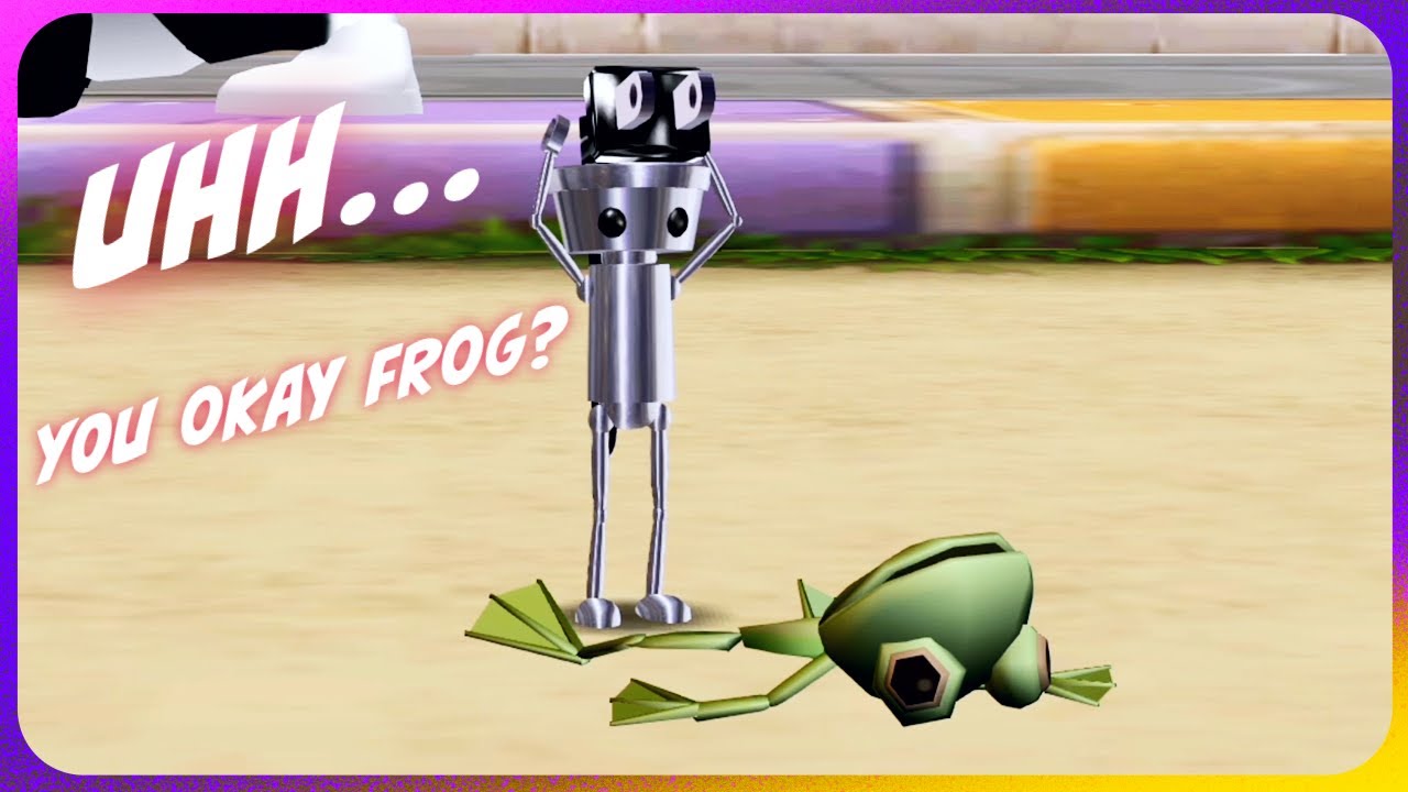 Frog....? | Chibi-Robo [8] - YouTube