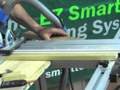the ez-one in action, cutting solid wood. by eurekazone - YouTube