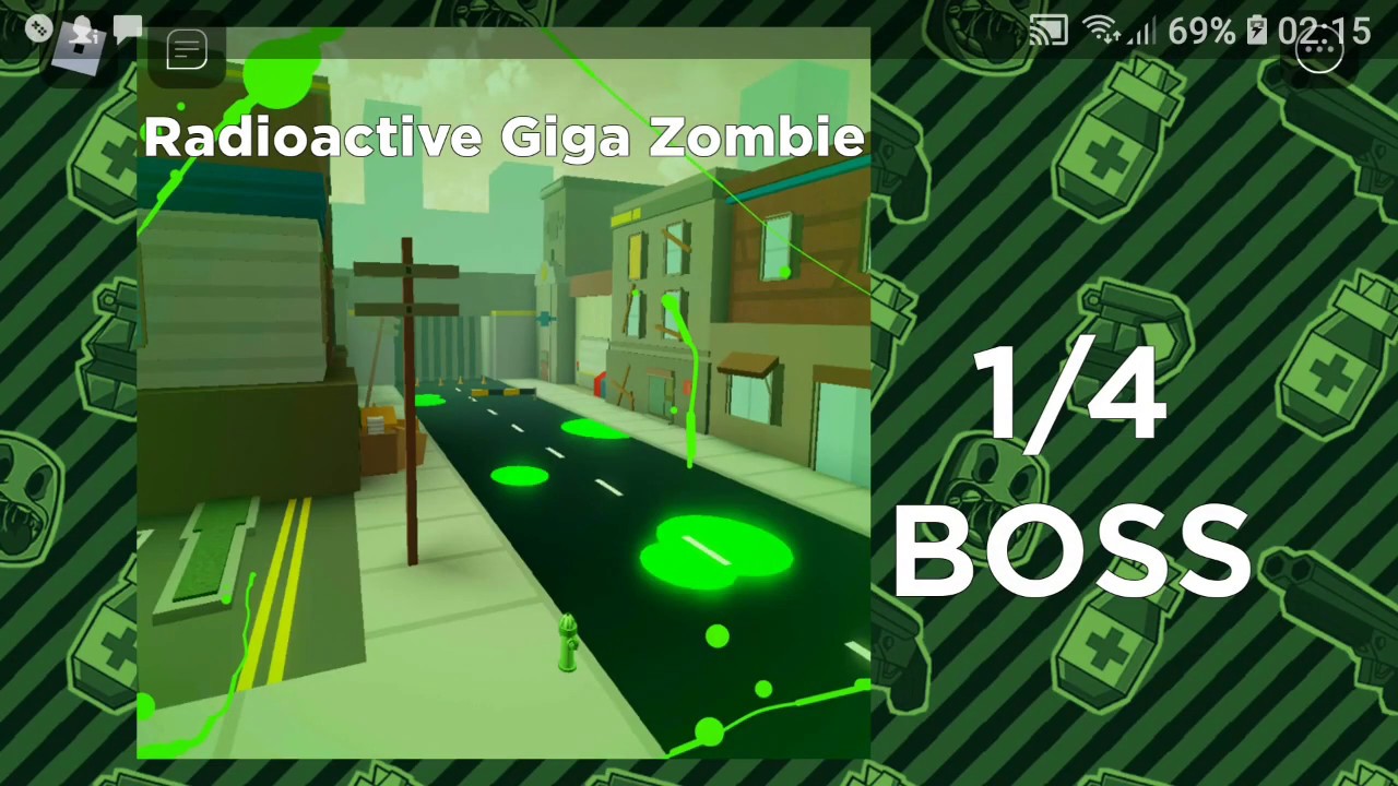 Roblox Zombie Strike: Radioactive Giga Boss - YouTube