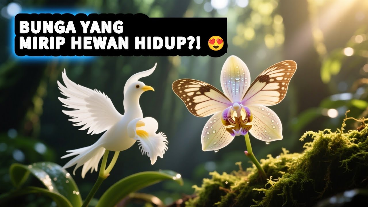 Bunga Anggrek Merpati & Anggrek Kupu-Kupu: Keindahan Langka yang ...