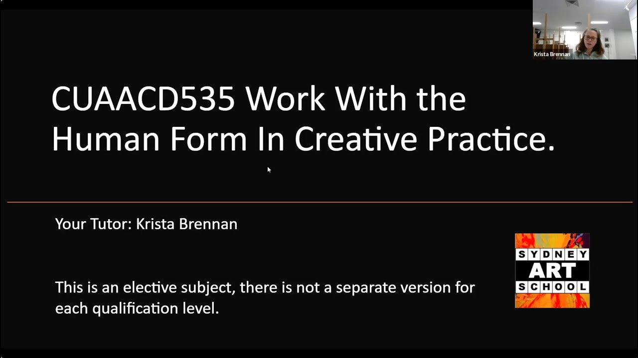 Exploring Body Representation & Art Techniques | ACG 535 Art Unit - YouTube