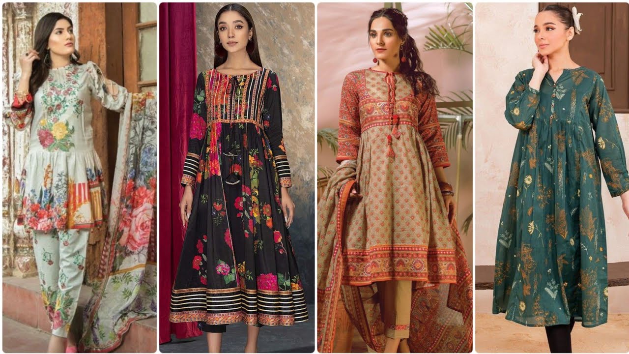 new style frock design || beautiful frock designing ideas || frock ...