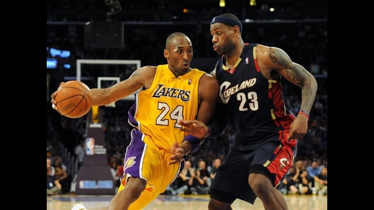 Every Lebron vs Kobe Match Up - YouTube