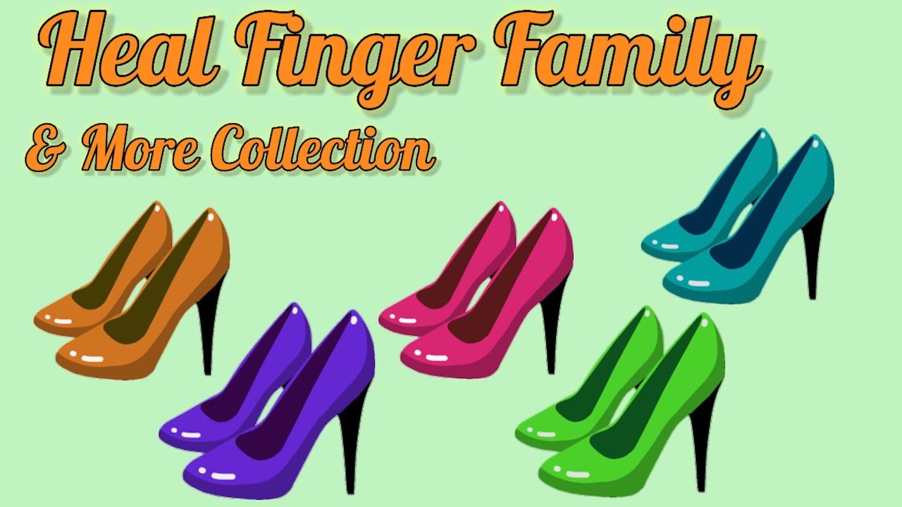 Colour Heal Finger Family & More Collection | Heal Finger Family Songs ...
