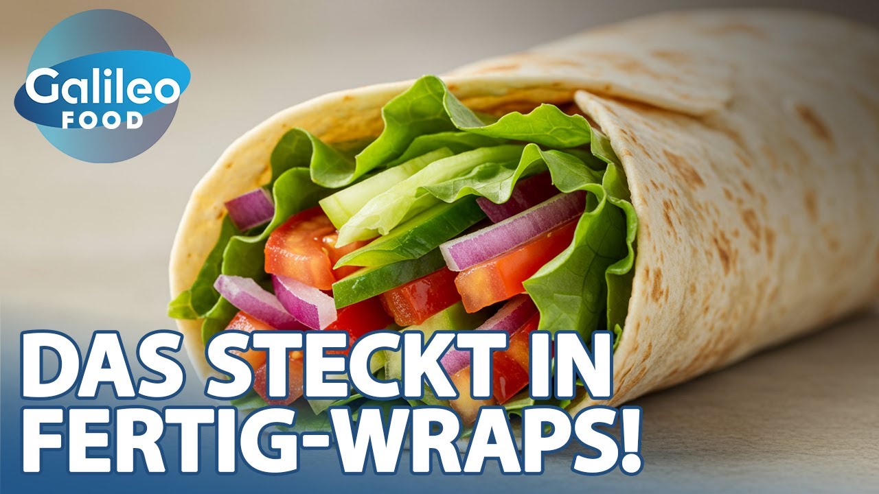 Achtung, Wrap-Lüge? Was wirklich in Fertig-Wraps steckt! 🌯 | Galileo ...