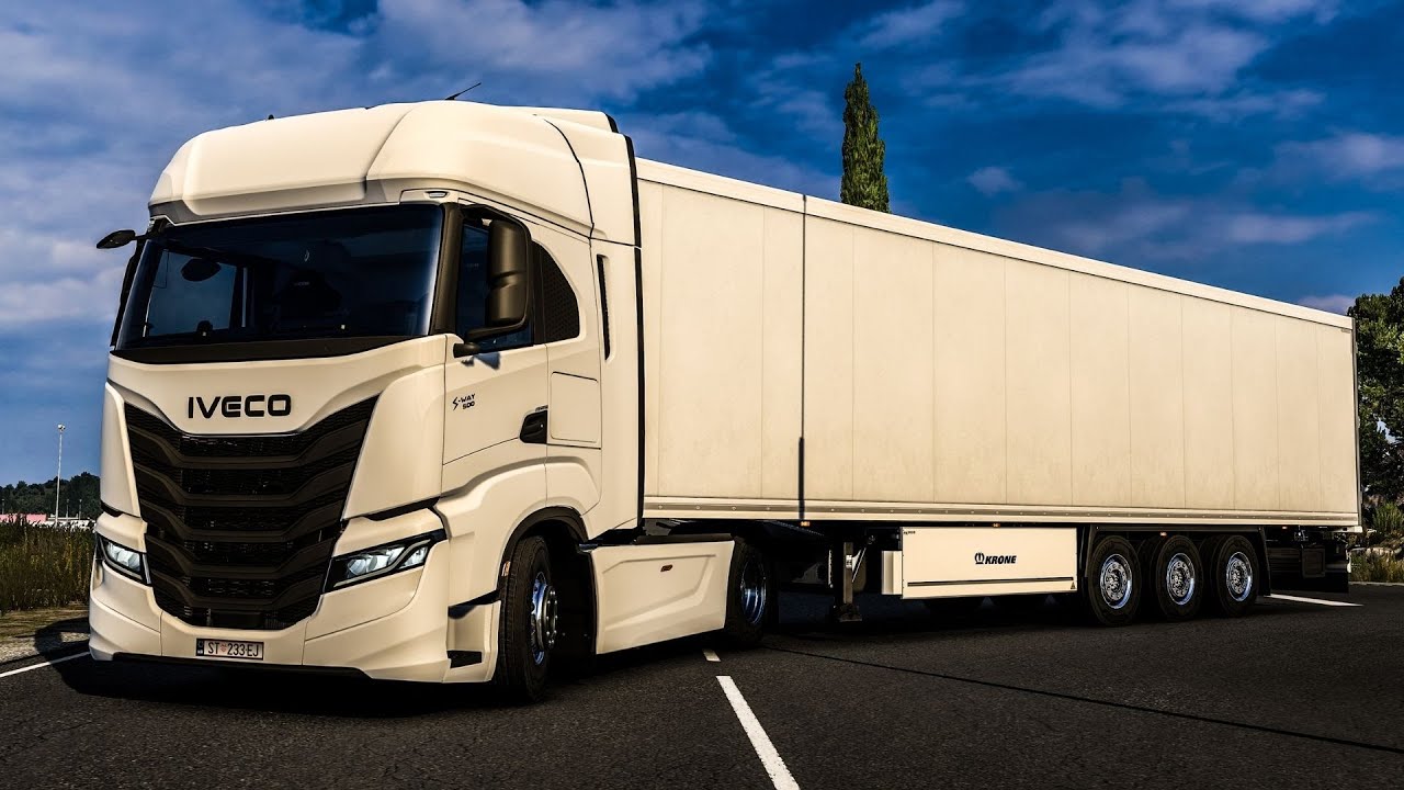 Scenic Driving on the Greece Roads with IVECO S-Way | Euro Truck ...