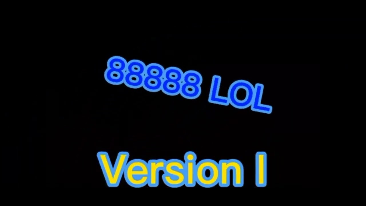 88888 LOL Logo - YouTube