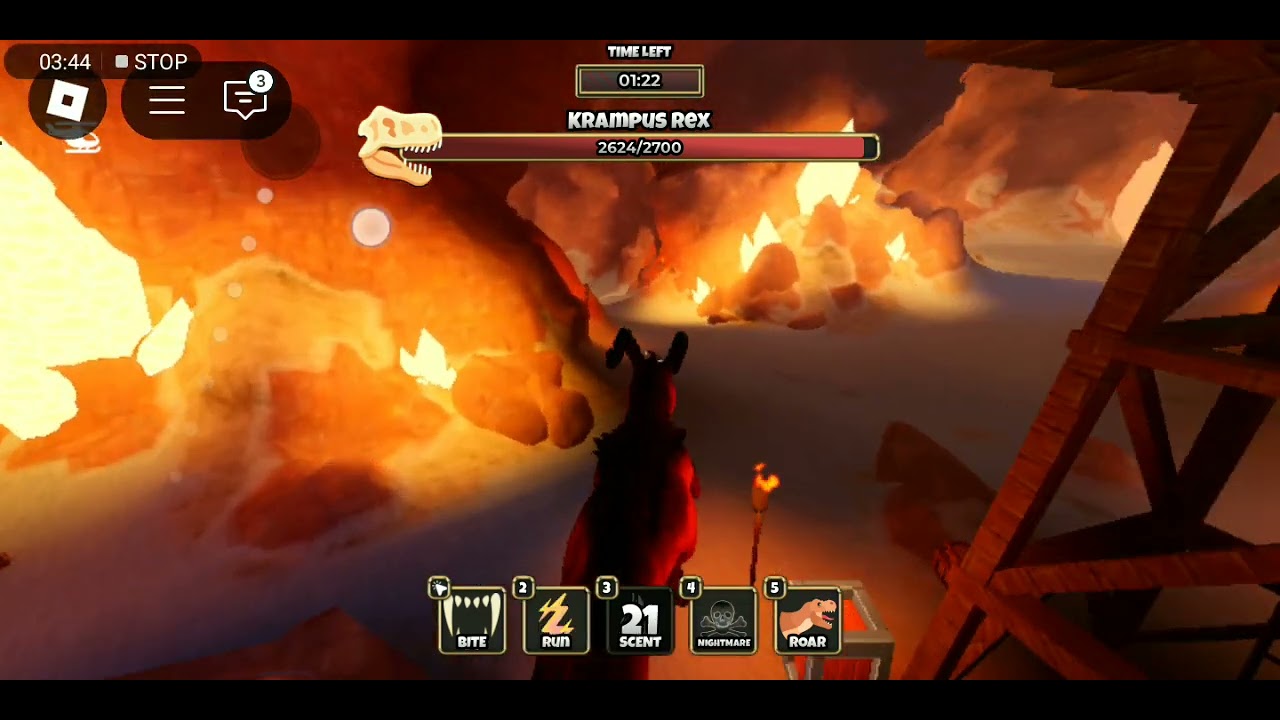 krampus rex primal pursuit Dino #roblox - YouTube