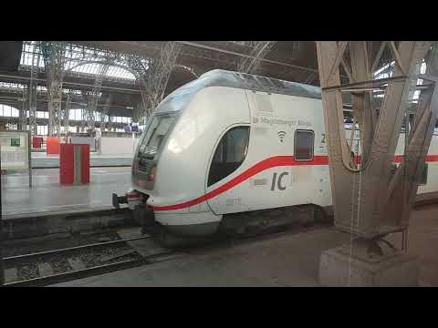 IC 2038 DB Leipzig hbf - Magdeburg hbf. - YouTube