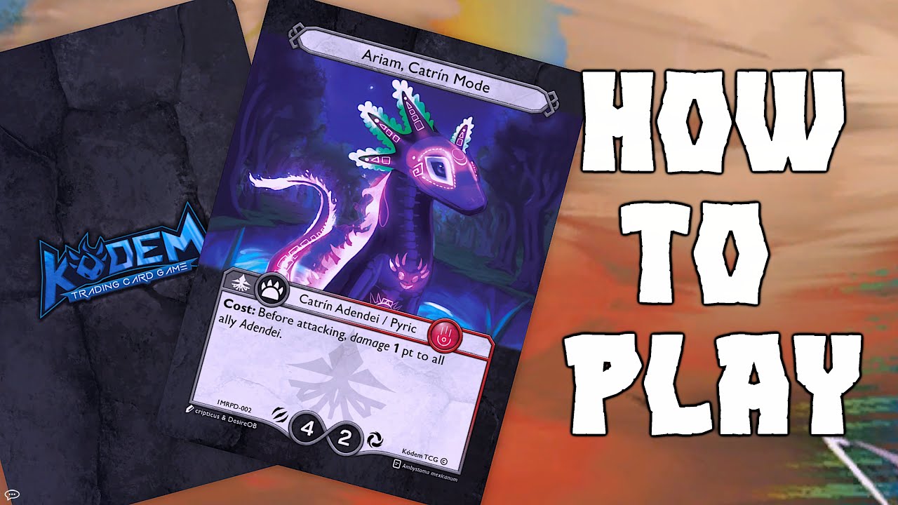 How to Play - Kodem TCG - YouTube