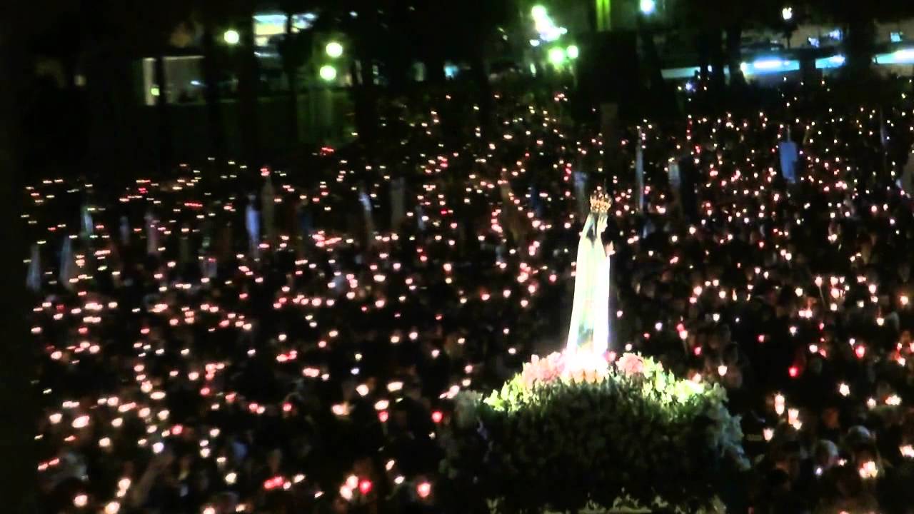 Fatima Noite das Velas de Maio 2014 - YouTube