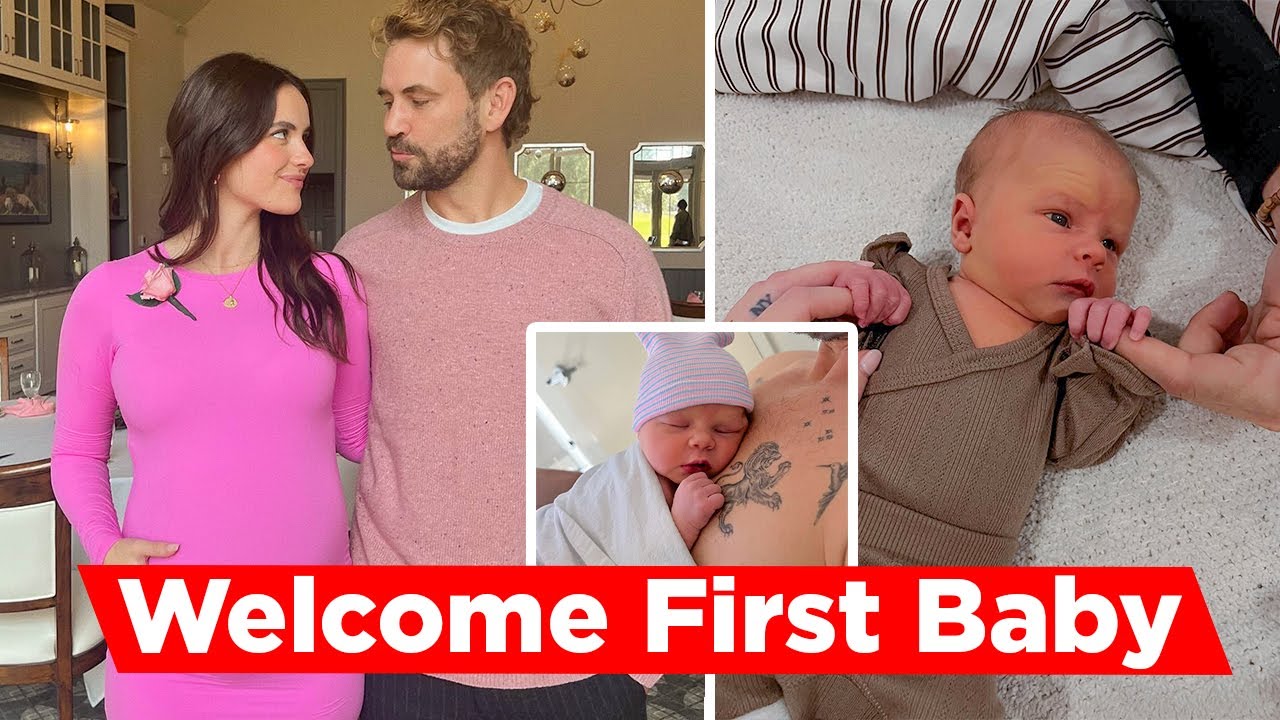 Nick Viall and Natalie Joy Welcome Their First Baby Girl - YouTube