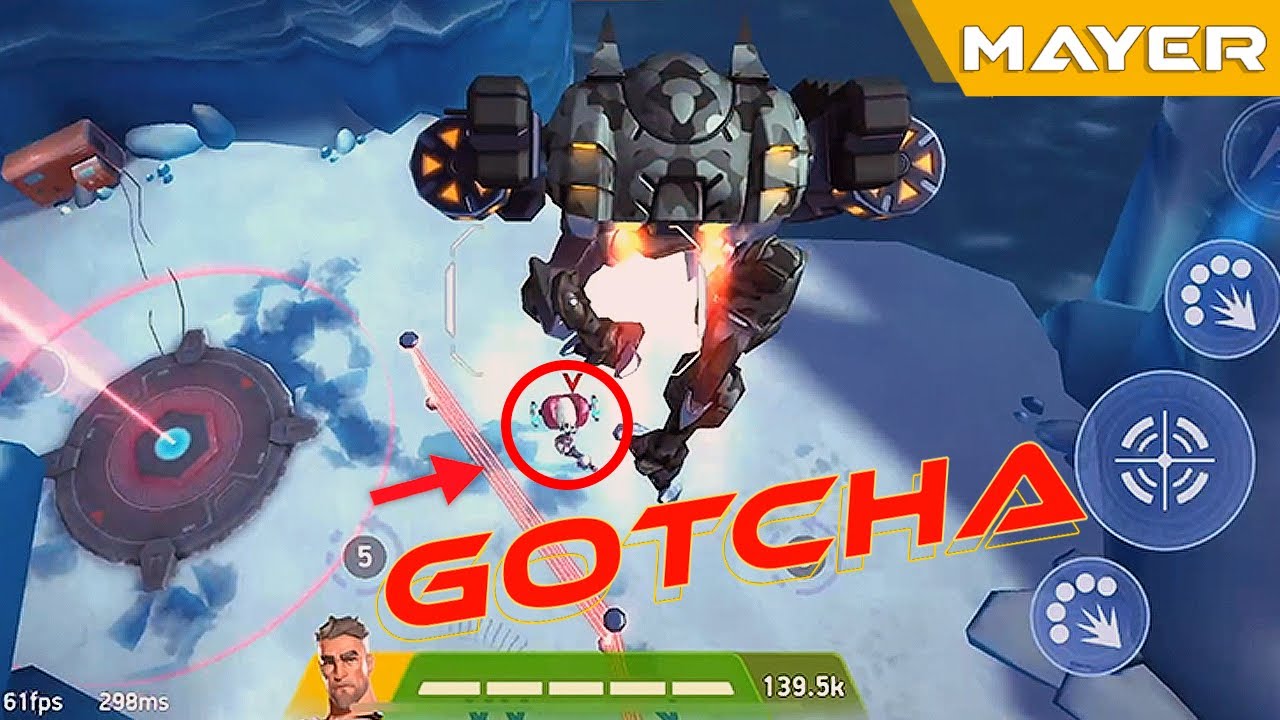 Flying Tengu catches a Clown | Mech Arena - YouTube