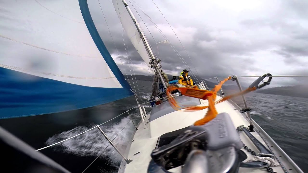 Sailing Go Cart Scotland - YouTube
