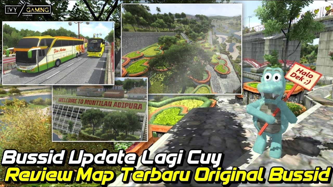 Review Map Terbaru Original Bussid || Seputar Update Bussid V4.1.2 🔥 ...